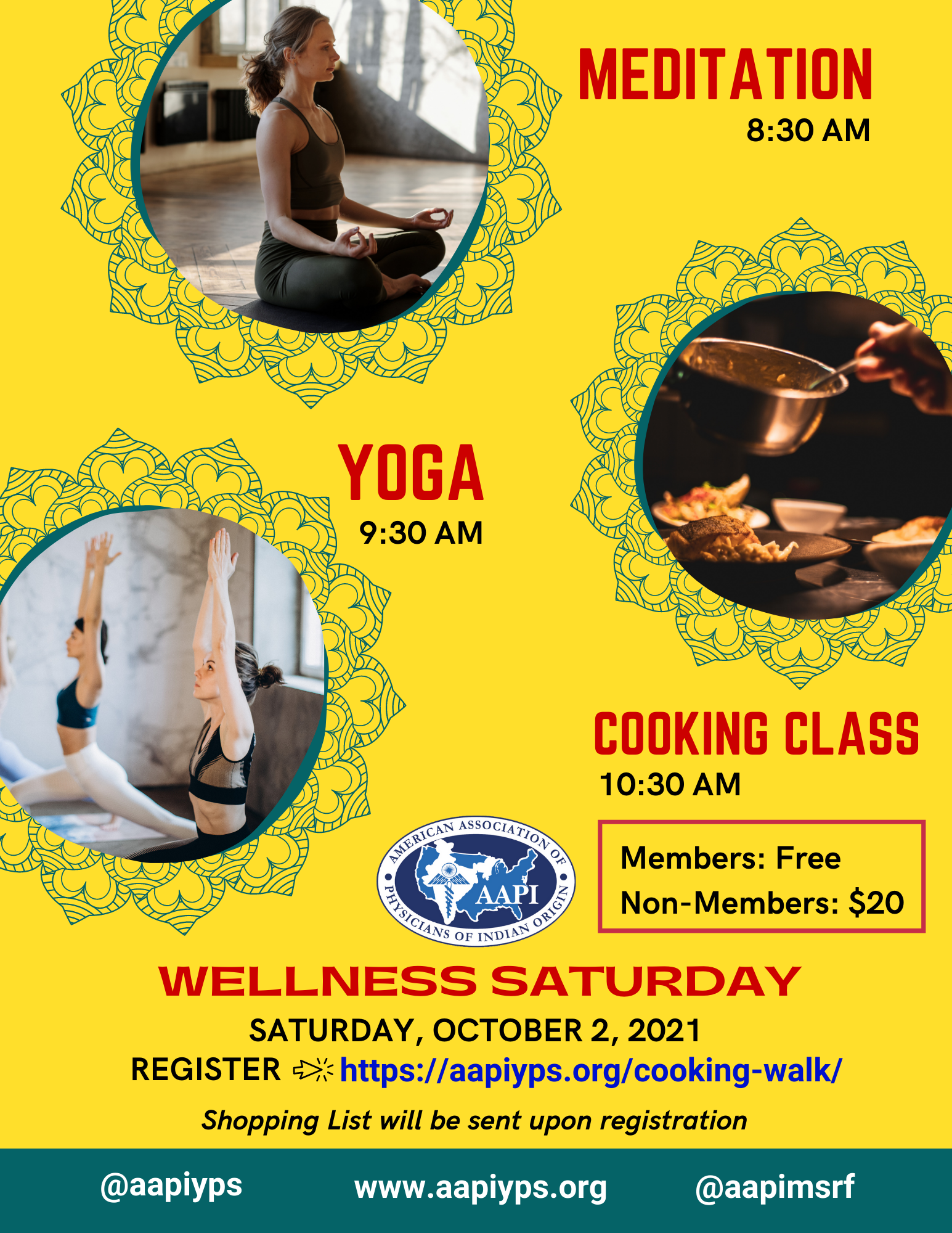 Cooking Class Virtual Walk – AAPI YPS